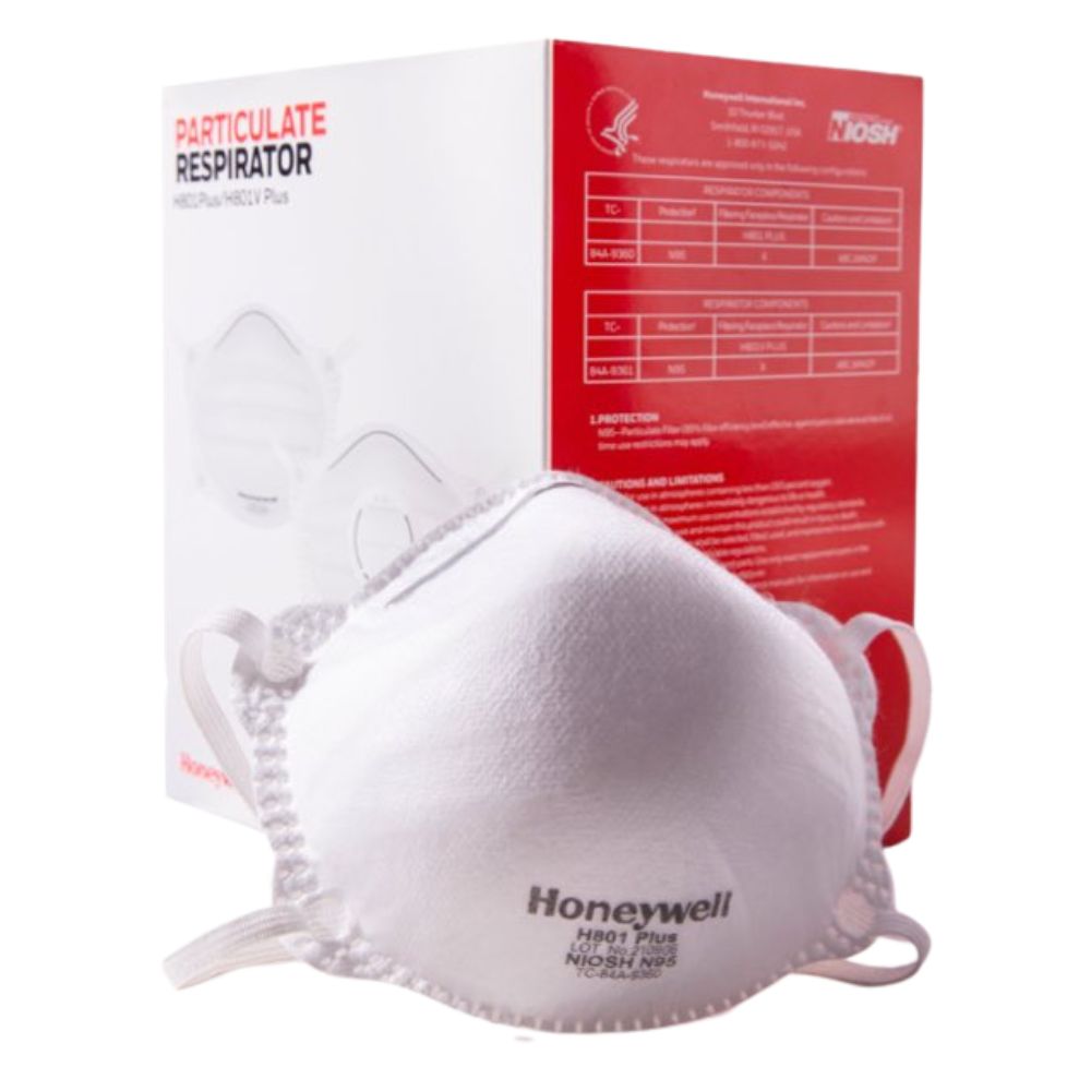 N95 Respirator Honeywell, model H801+, head-band, 20pcs/box | Davita.vn